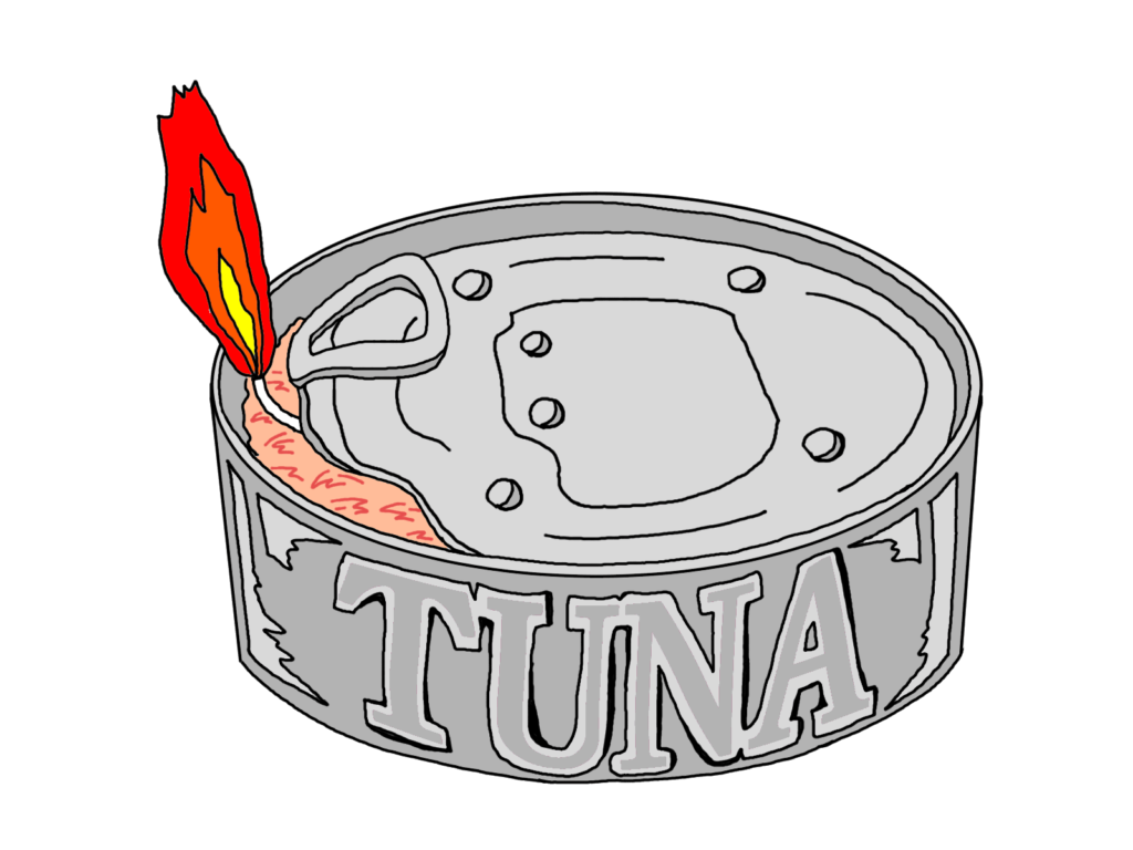 Emergency Tuna Can Oil Lamp ｜ Safetyip