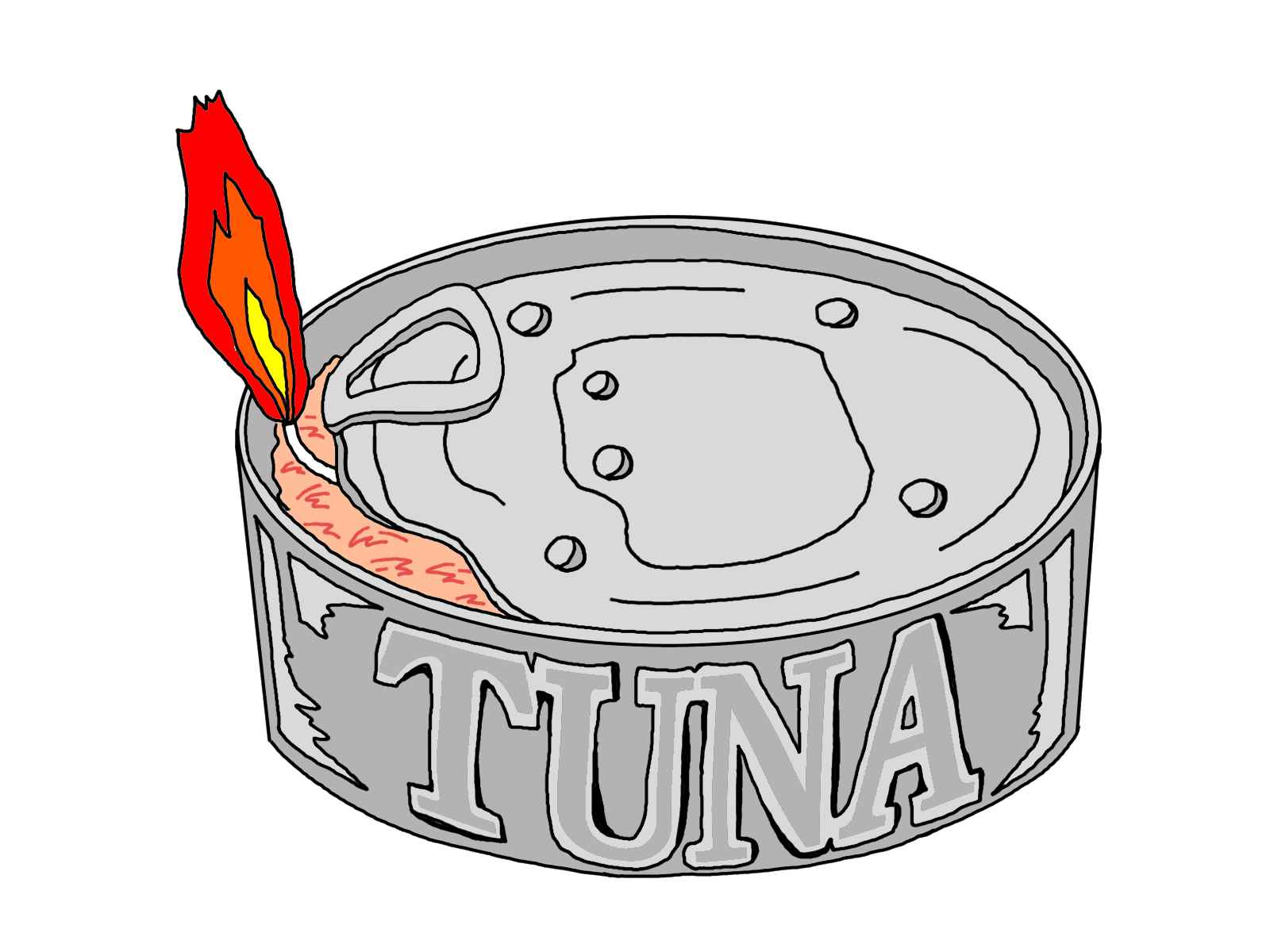 Emergency Tuna Can Oil Lamp ｜ Safetyip
